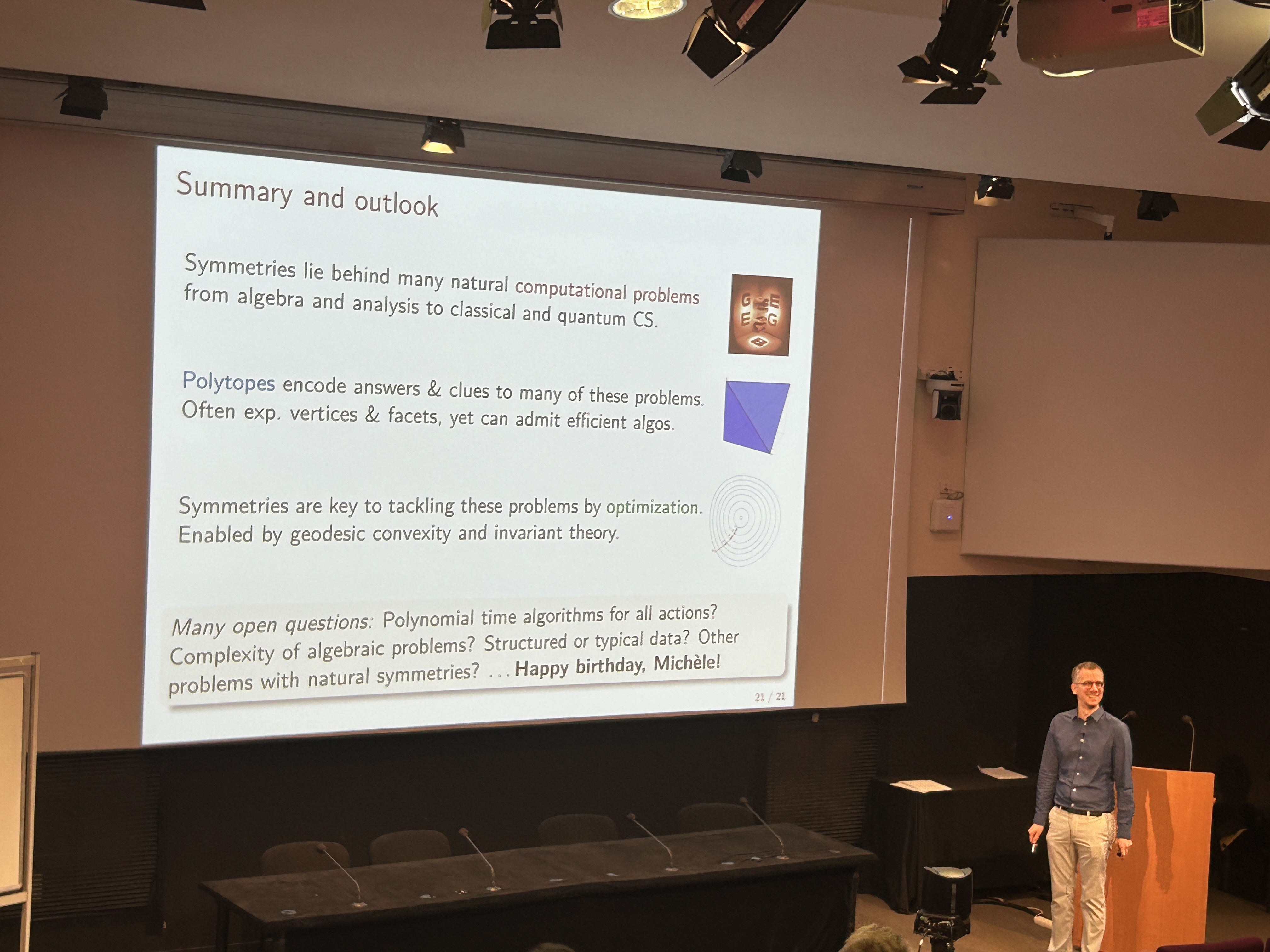 Conference Michèle Vergne